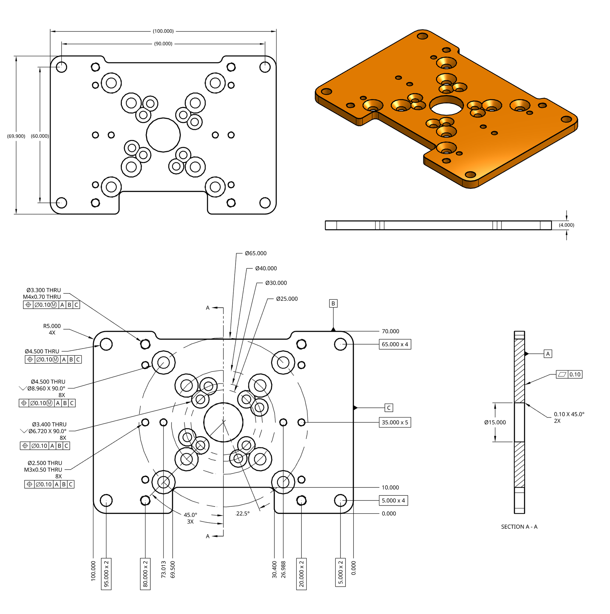 Motor Mounting Plate – ODrive Robotics US